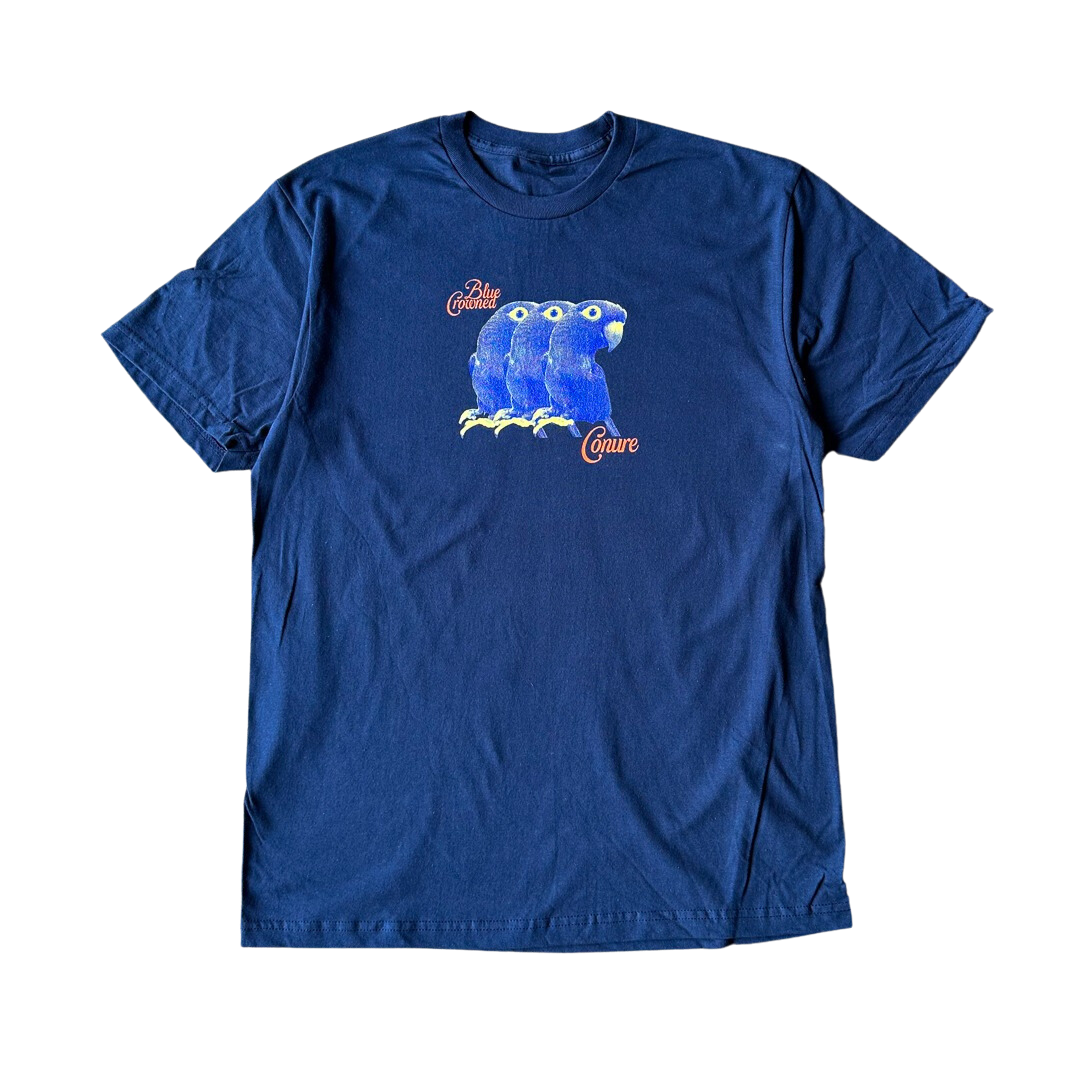 Triple Blue Crowned Conure Tee – atthemoment