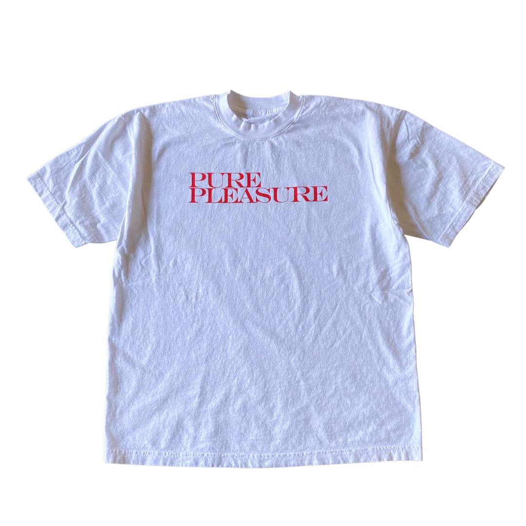 Pure Pleasure Text Tee – atthemoment